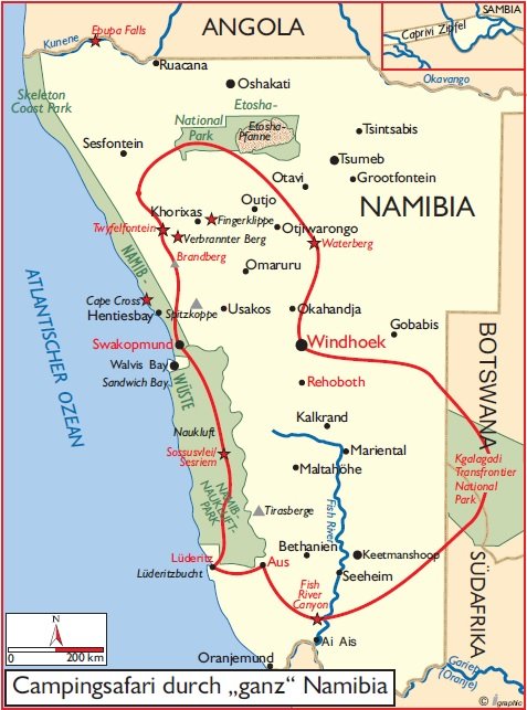 Namibia Campingsafari | Geführte Gruppenreise